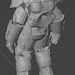 Fallout Inspired X-01 Style Power Armor Replica Prop 3D Patterns for Pepakura, Papercraft and ...