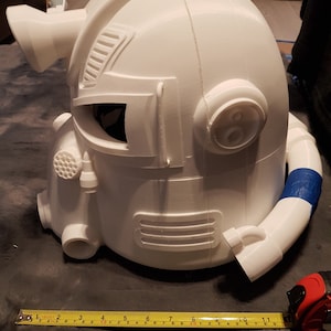 Fallout Fan Art T51 Style Power Armor Helmet 3D Files for 3D Printing ...