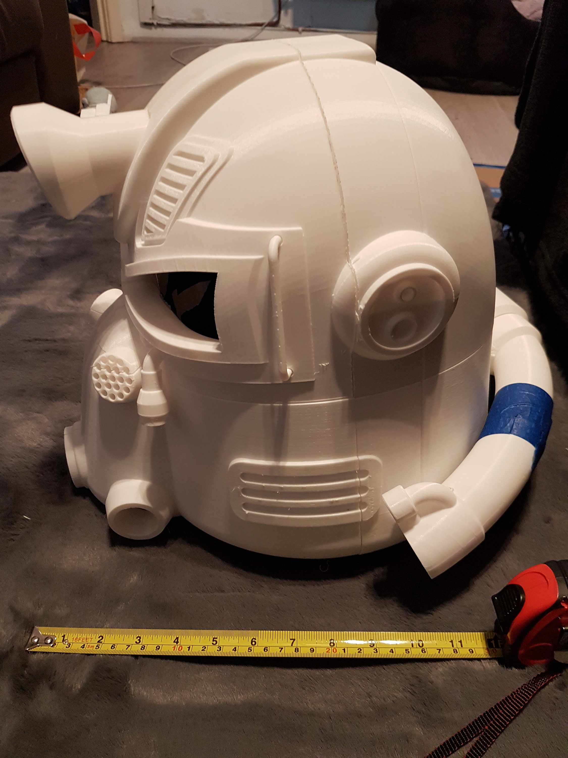 Fallout Fan Art T51 Style Power Armor Helmet 3D Files for 3D Printing 3D Modelling Prop Making ...