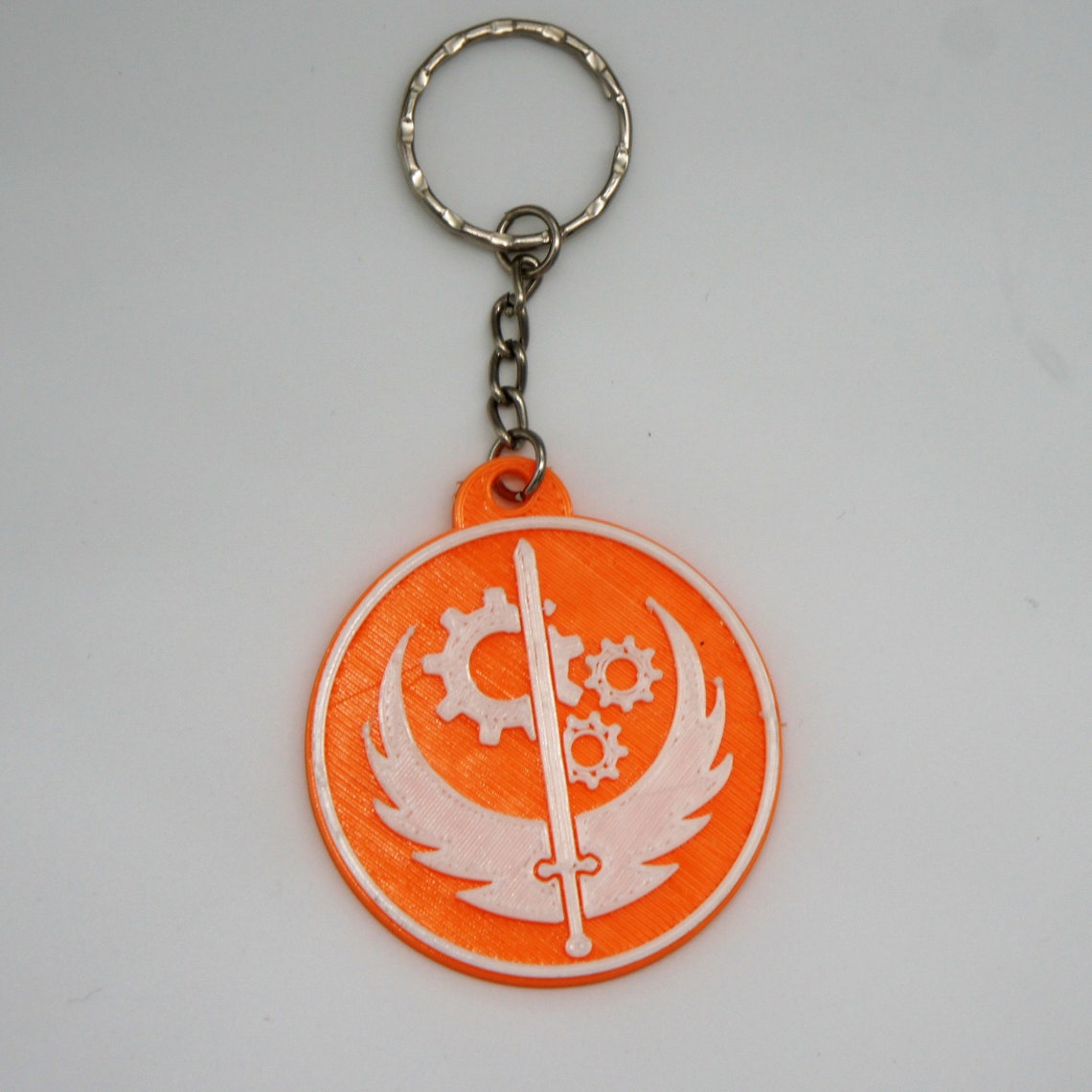 3D Printed Fallout Fan Art Keychain - Etsy