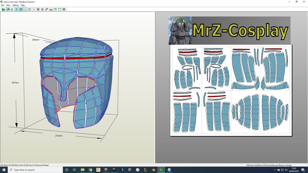 Fanmade Old School Runescape Men's Fit Rune Armor Set - Etsy