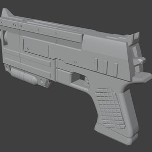 Fallout Inspired Fan Art 3D Printed Cosplay Prop Vault Dweller Blaster ...