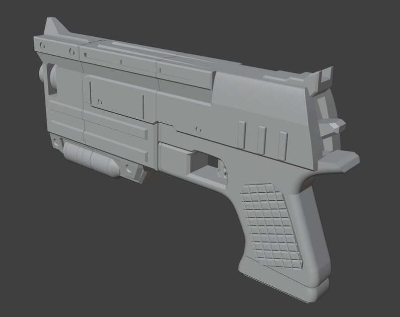 Fallout Inspired Fan Art 3D Printed Cosplay Prop Vault Dweller Blaster ...