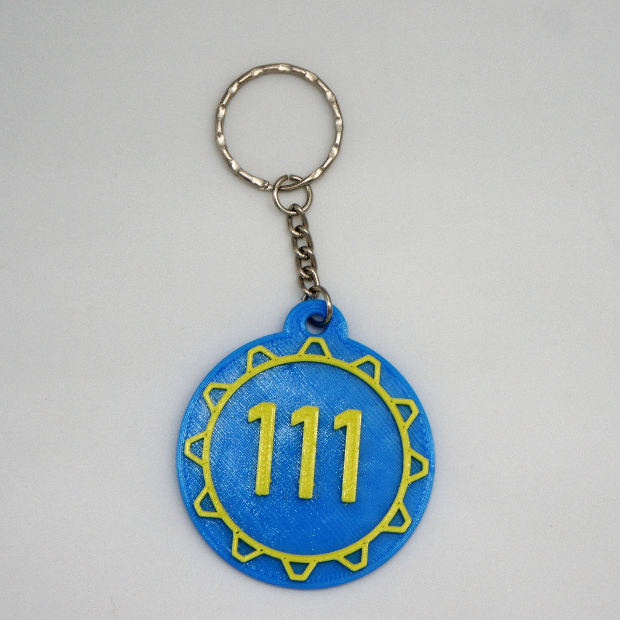3D Printed Fallout Fan Art Vault Keychains - Etsy