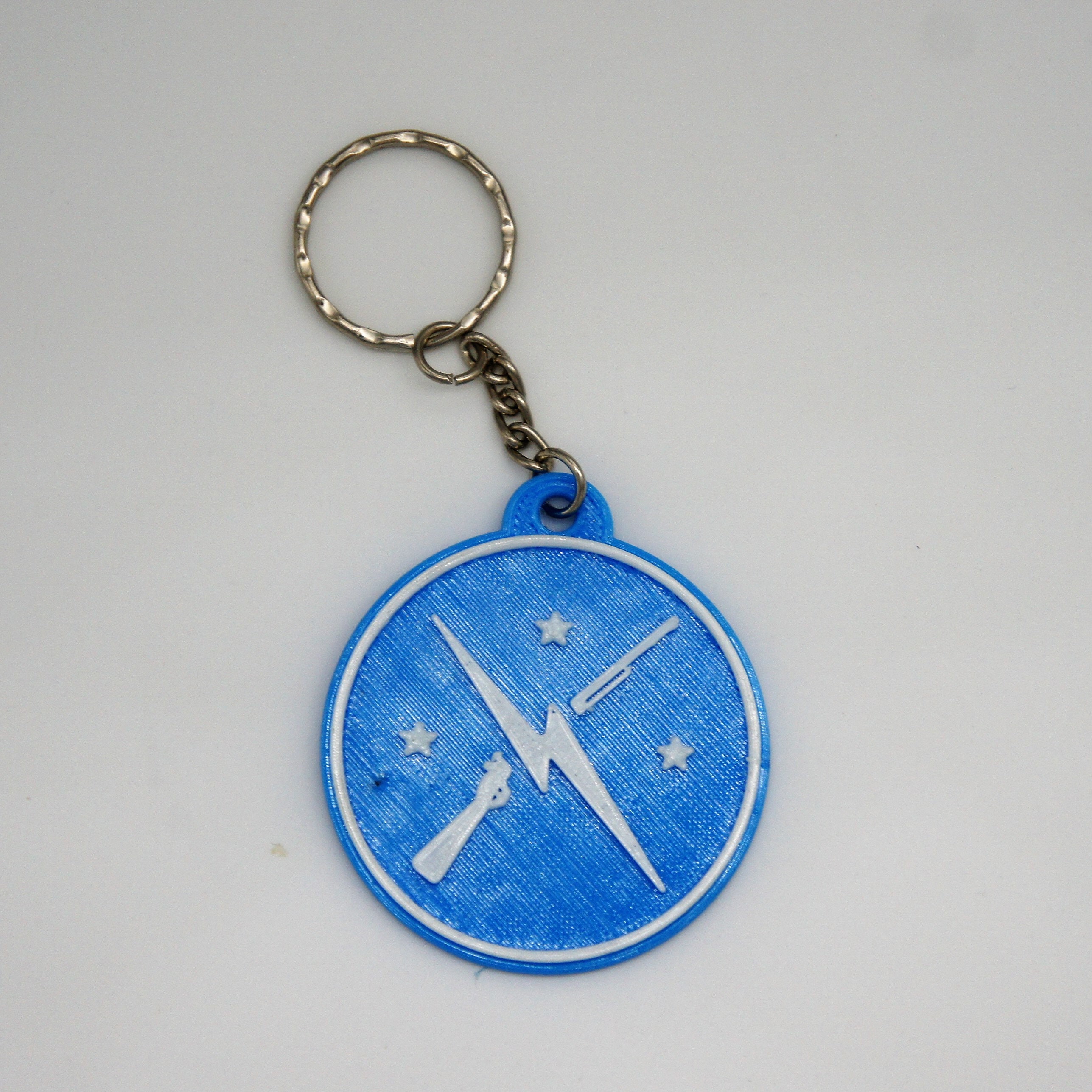 3D Printed Fallout Fan Art Keychain - Etsy