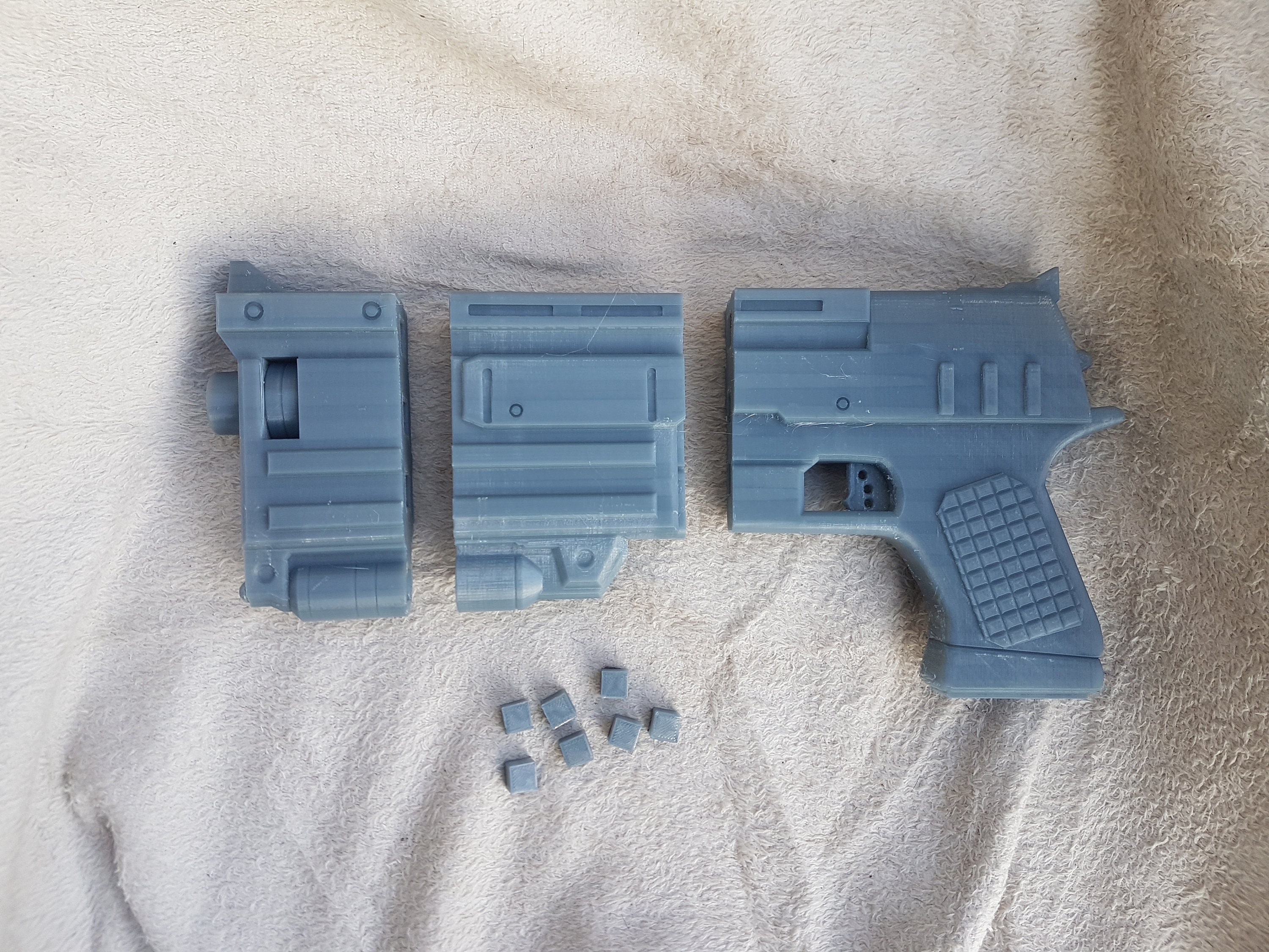 Fallout Inspired Fan Art 3D Printed Cosplay Prop Vault Dweller Blaster ...