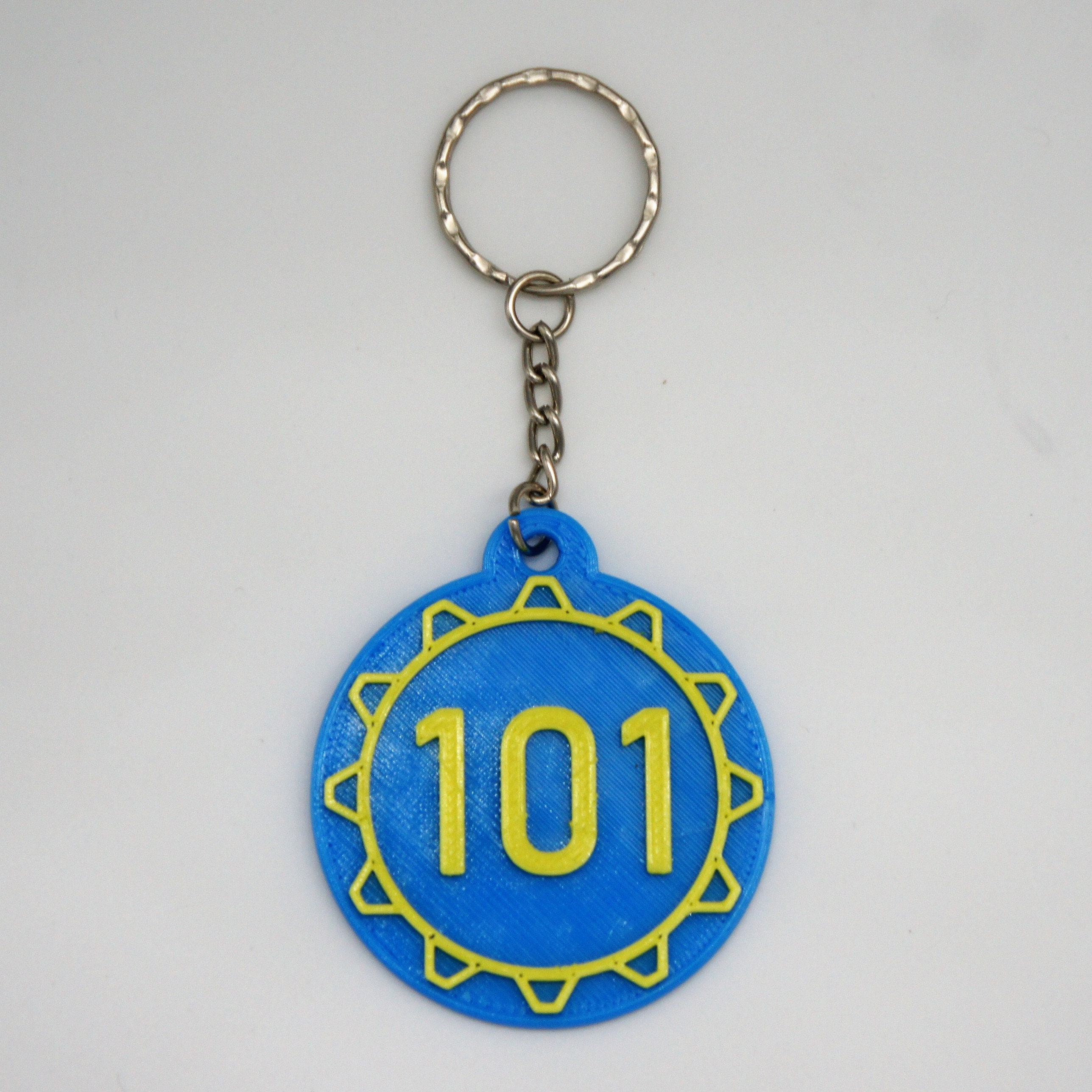 3D Printed Fallout Fan Art Vault Keychains - Etsy