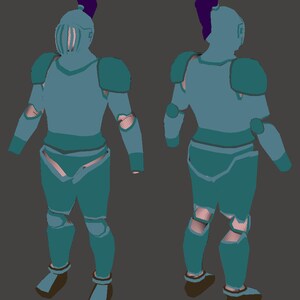 Fanmade Old School Runescape Men's Fit Rune Armor Set - Etsy