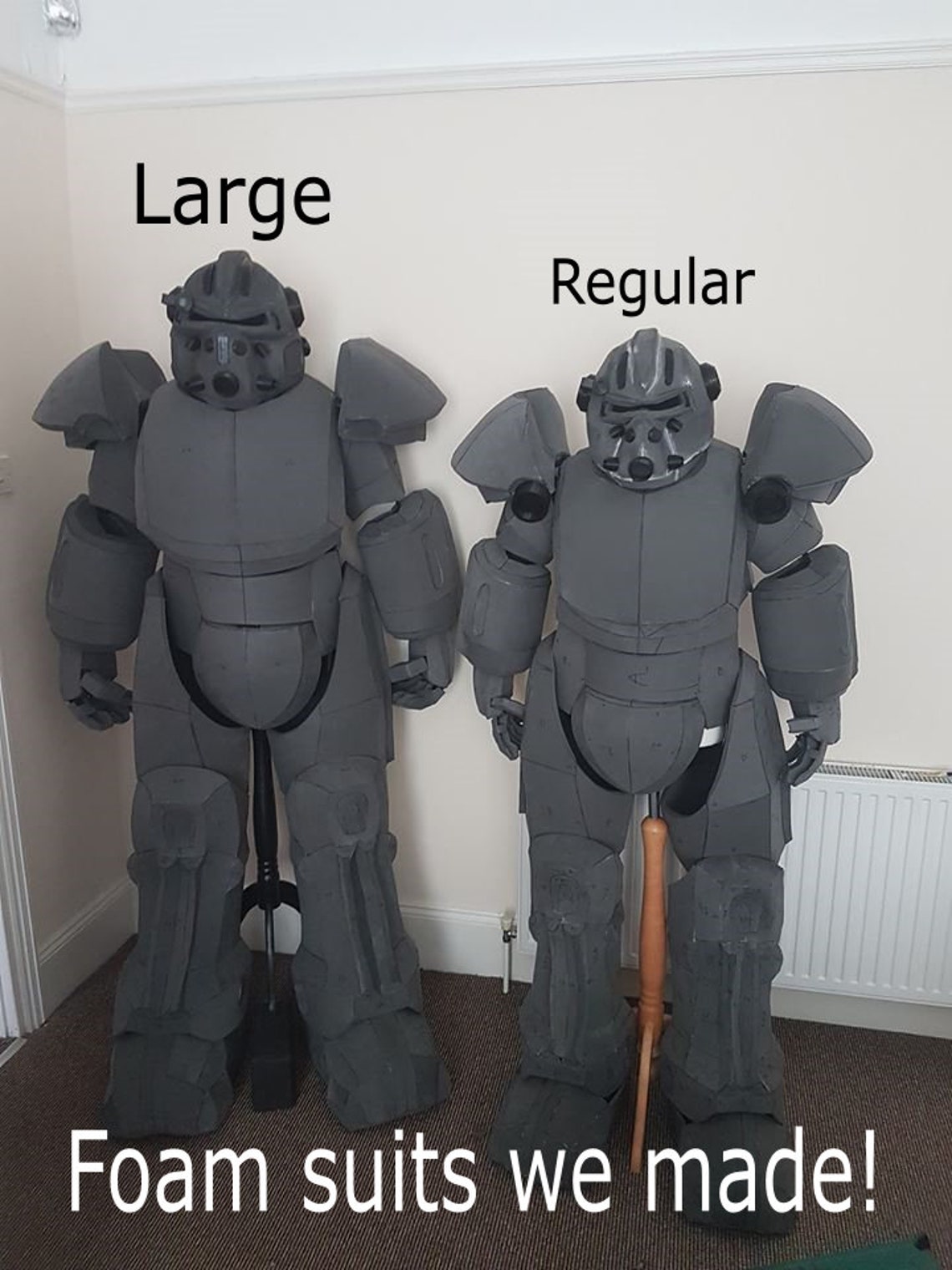 Large Fallout Inspired T51 Power Armor Fan Made Costume - Etsy