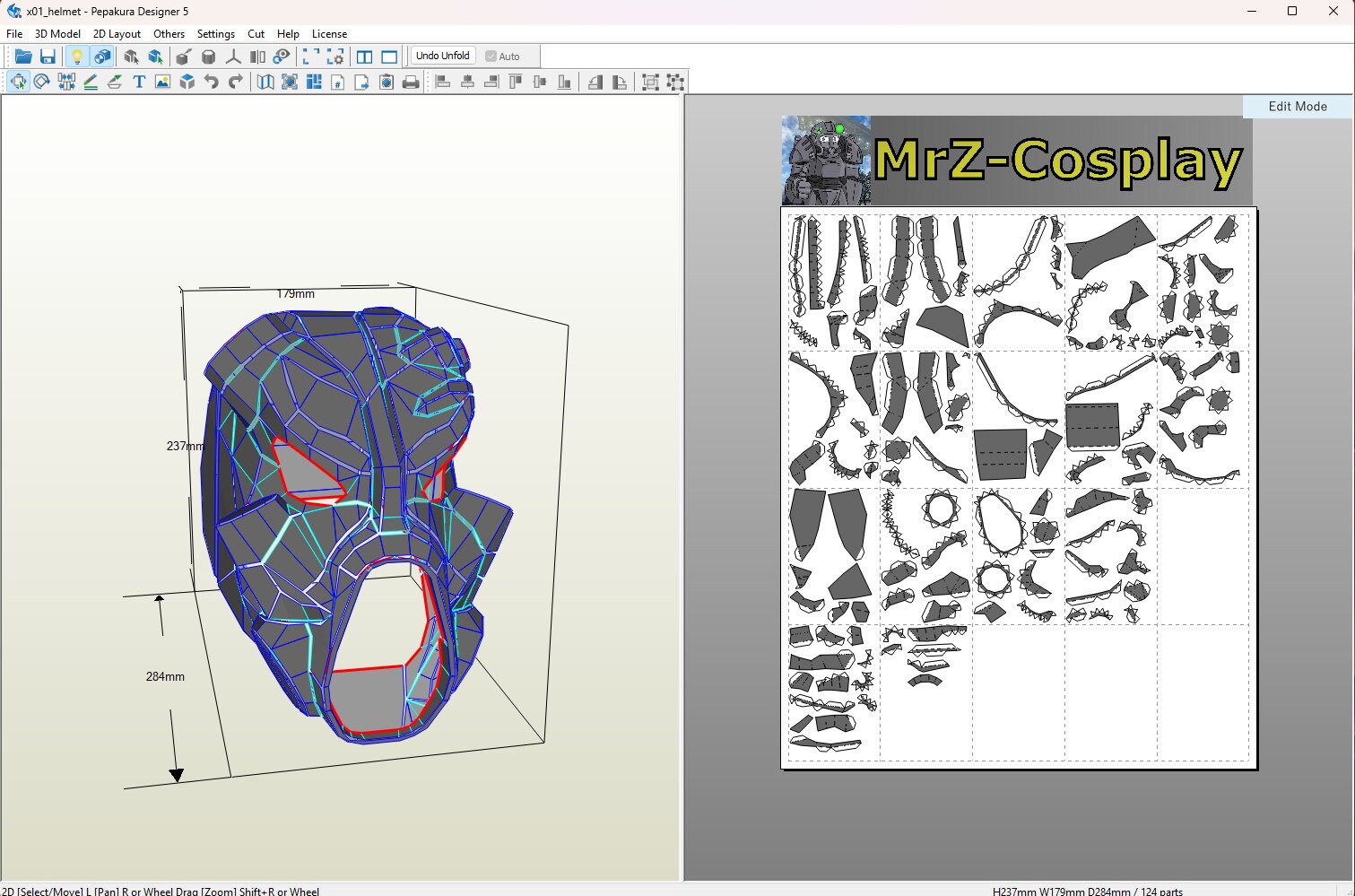 Fallout Inspired X-01 Style Power Armor Replica Prop 3D Patterns for ...