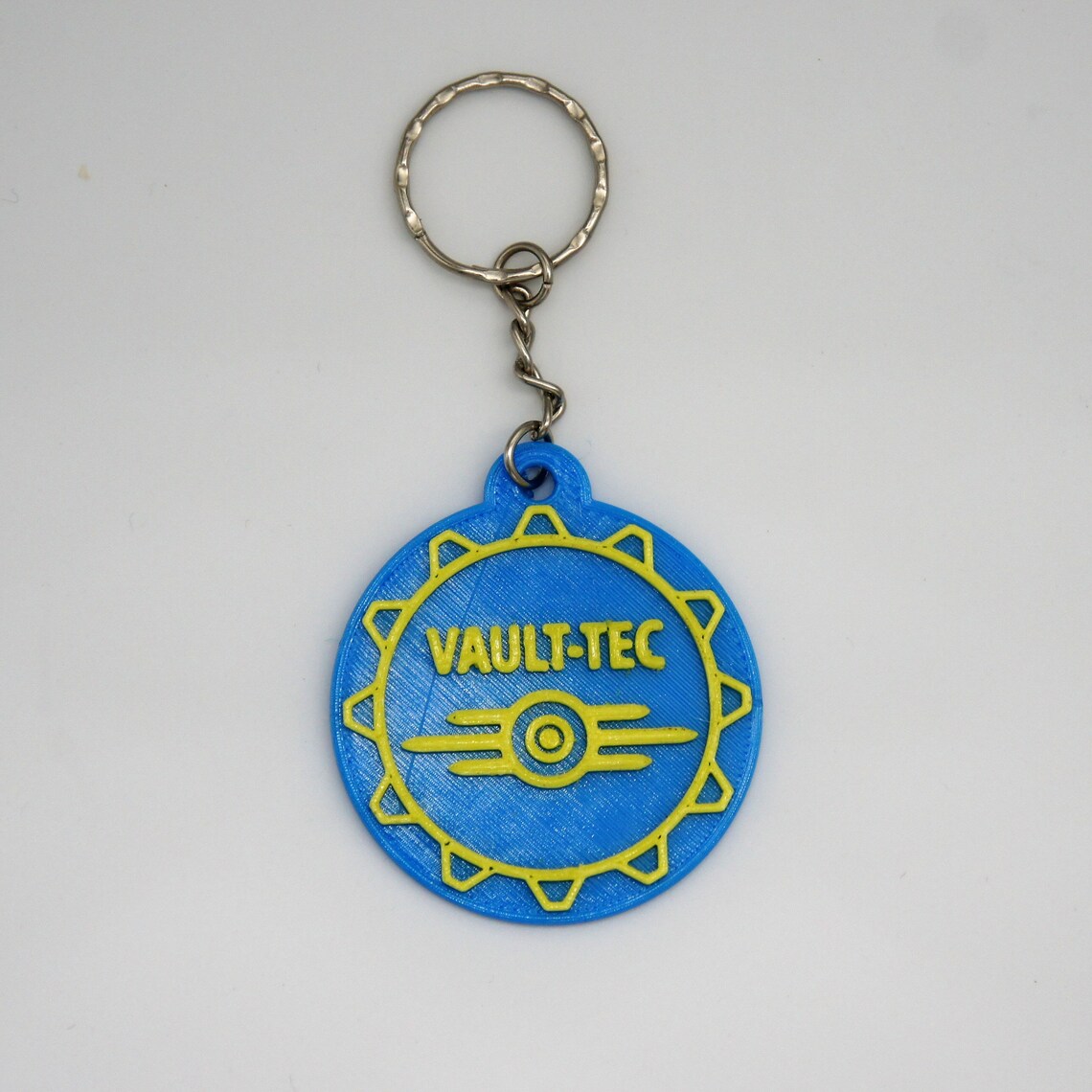 3D Printed Fallout Fan Art Vault Keychains - Etsy