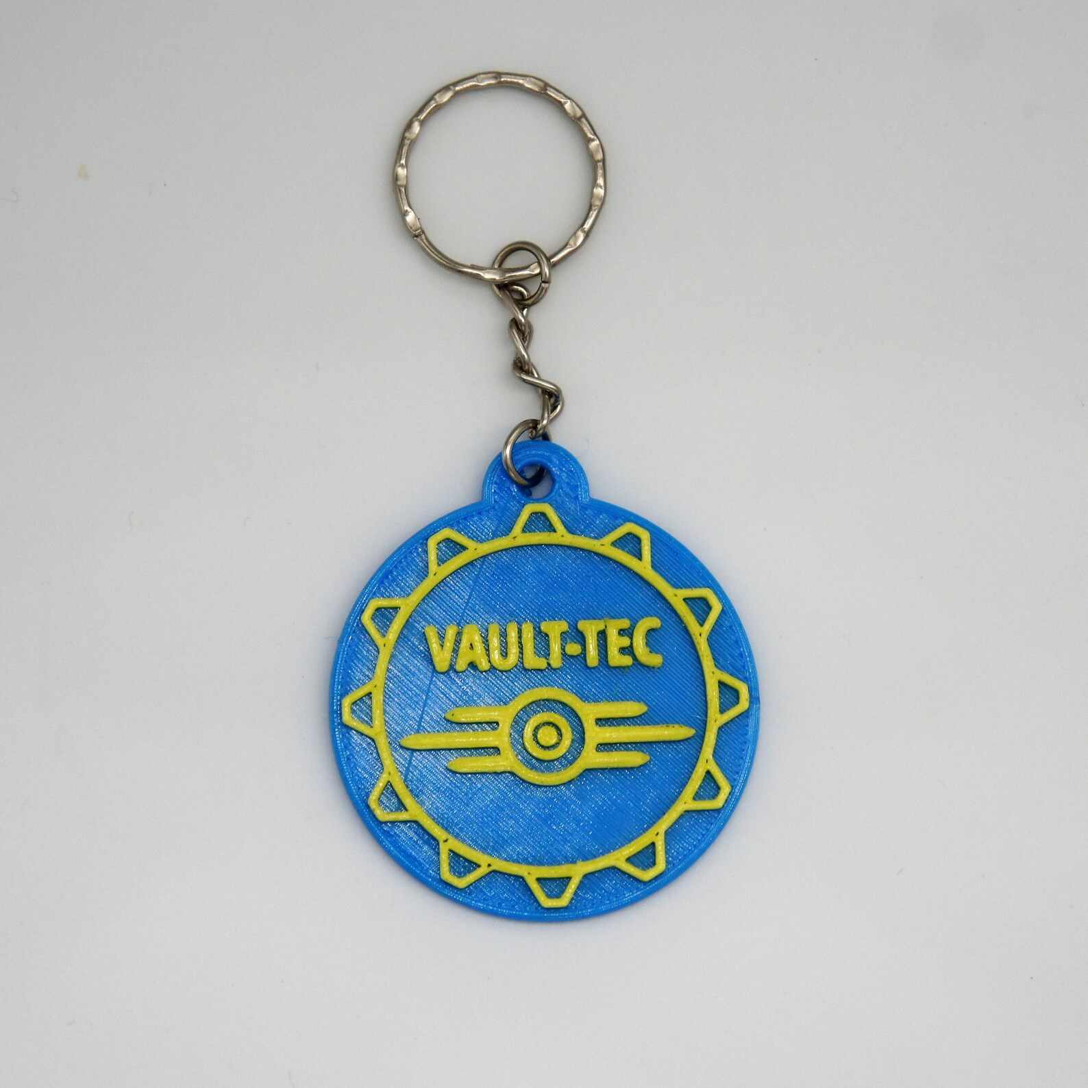 3D Printed Fallout Fan Art Vault Keychains - Etsy