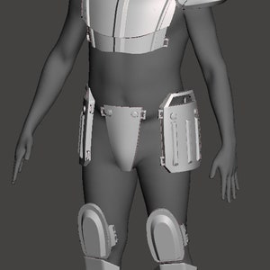 Fallout Inspired Fallout 3 Combat Armor Set .STL Files for 3D Printing and Cosplay by Mrzcosplay ...