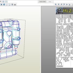 Regular Fallout Inspired T51 Power Armor Fan Made Costume Patterns for ...