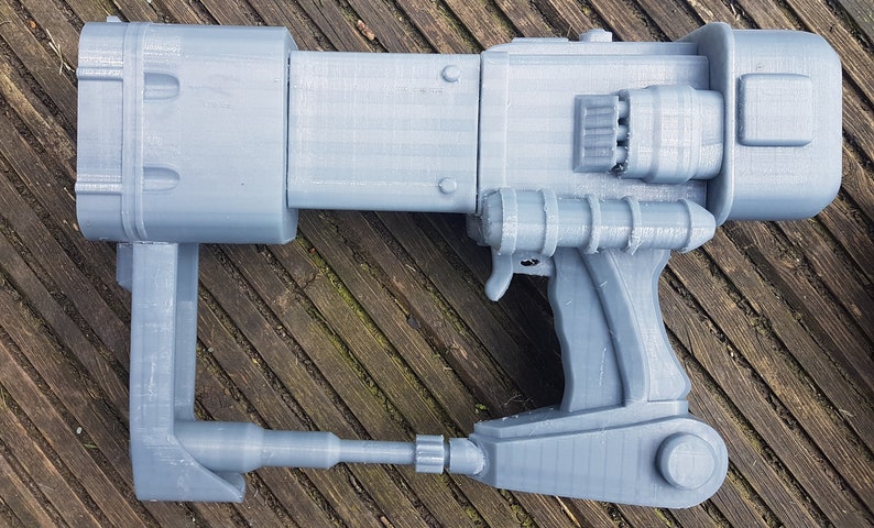 Fallout Inspired Fan Art 3D Printed Cosplay Prop Science Blaster .STL ...
