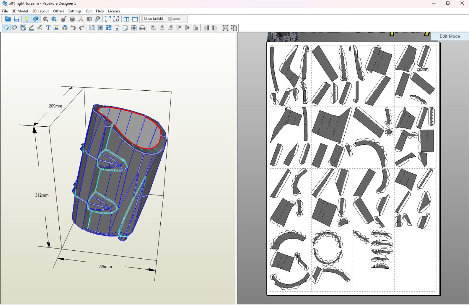 Fallout Inspired X-01 Style Power Armor Replica Prop 3D Patterns for ...