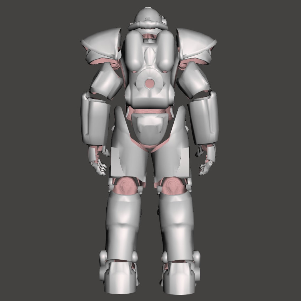 Fallout Inspired T51 Style Power Armor Replica Prop 3D Patterns for ...
