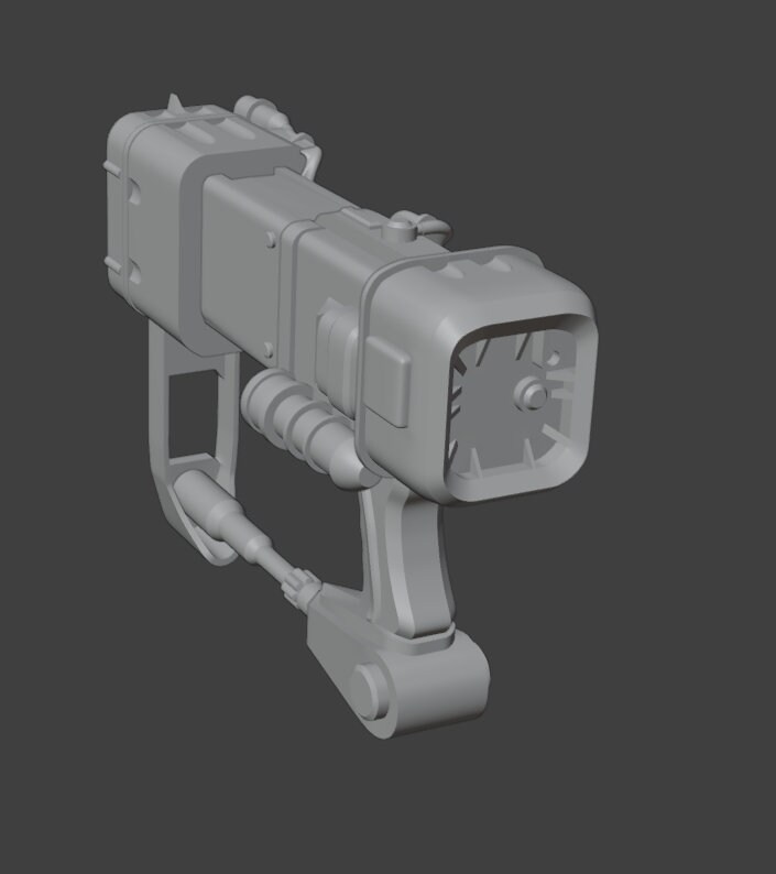 Fallout Inspired Fan Art 3D Printed Cosplay Prop Science Blaster Model ...