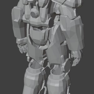 Fallout Inspired T60 Style Power Armor Replica Prop 3D Patterns for ...