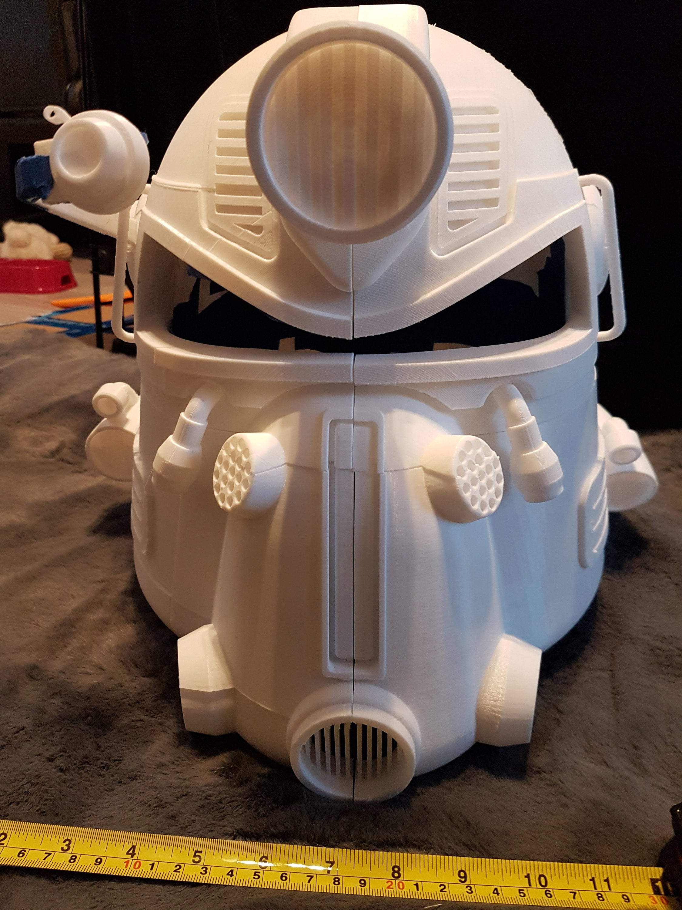 Fallout Fan Art T51 Style Power Armor Helmet 3D Files for 3D Printing ...