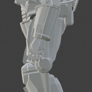 Fallout Inspired T45 Style Power Armor Replica Prop 3D Patterns for ...