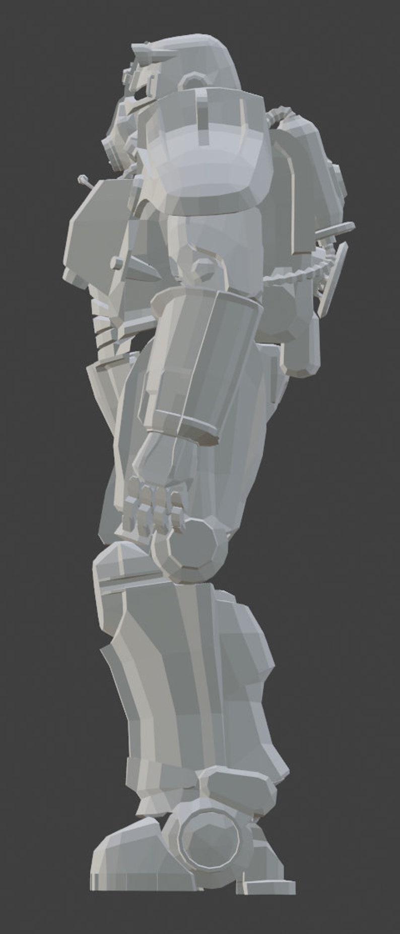 Fallout Inspired T45 Style Power Armor Replica Prop 3D Patterns for ...