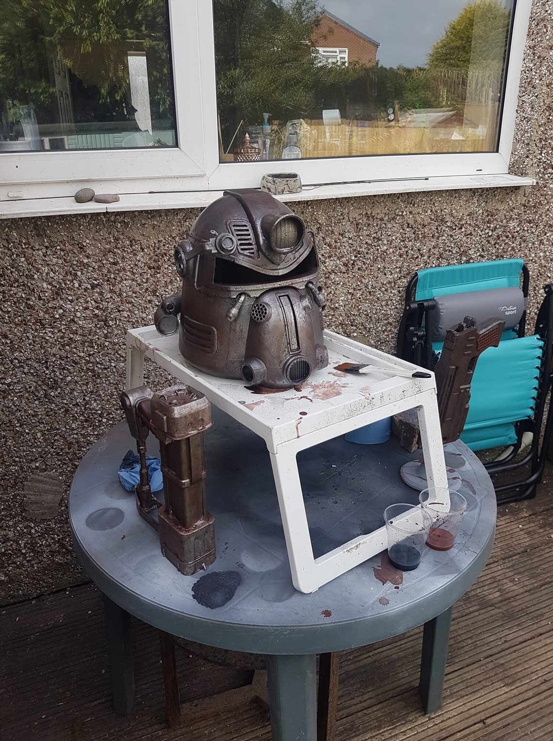 Fallout Fan Art T51 Style Power Armor Helmet 3D Files for 3D Printing ...
