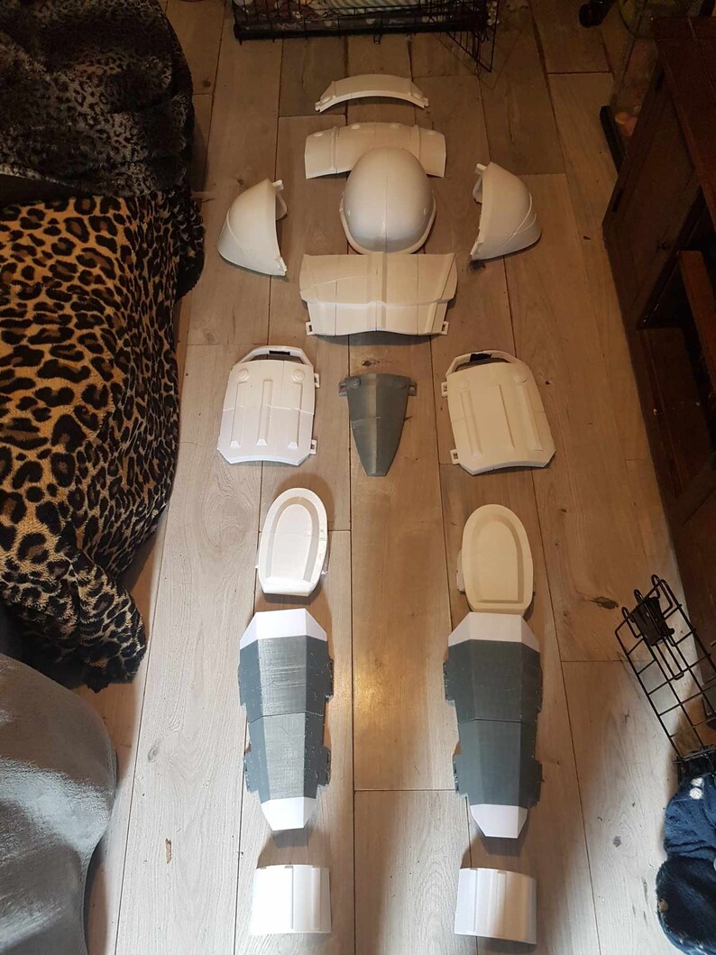 Fallout 3 Combat Armor Set .STL Files for 3D Printing and Cosplay by ...