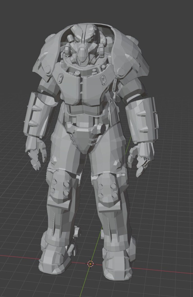 Fallout Inspired X-01 Style Power Armor Replica Prop 3D Patterns for ...