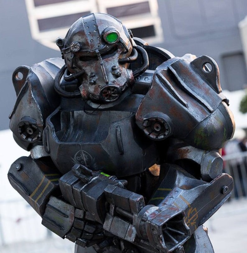 Fallout Inspired T60 Style Power Armor Replica Prop 3D Patterns for ...