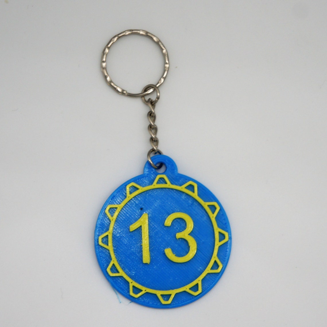 3D Printed Fallout Fan Art Vault Keychains - Etsy