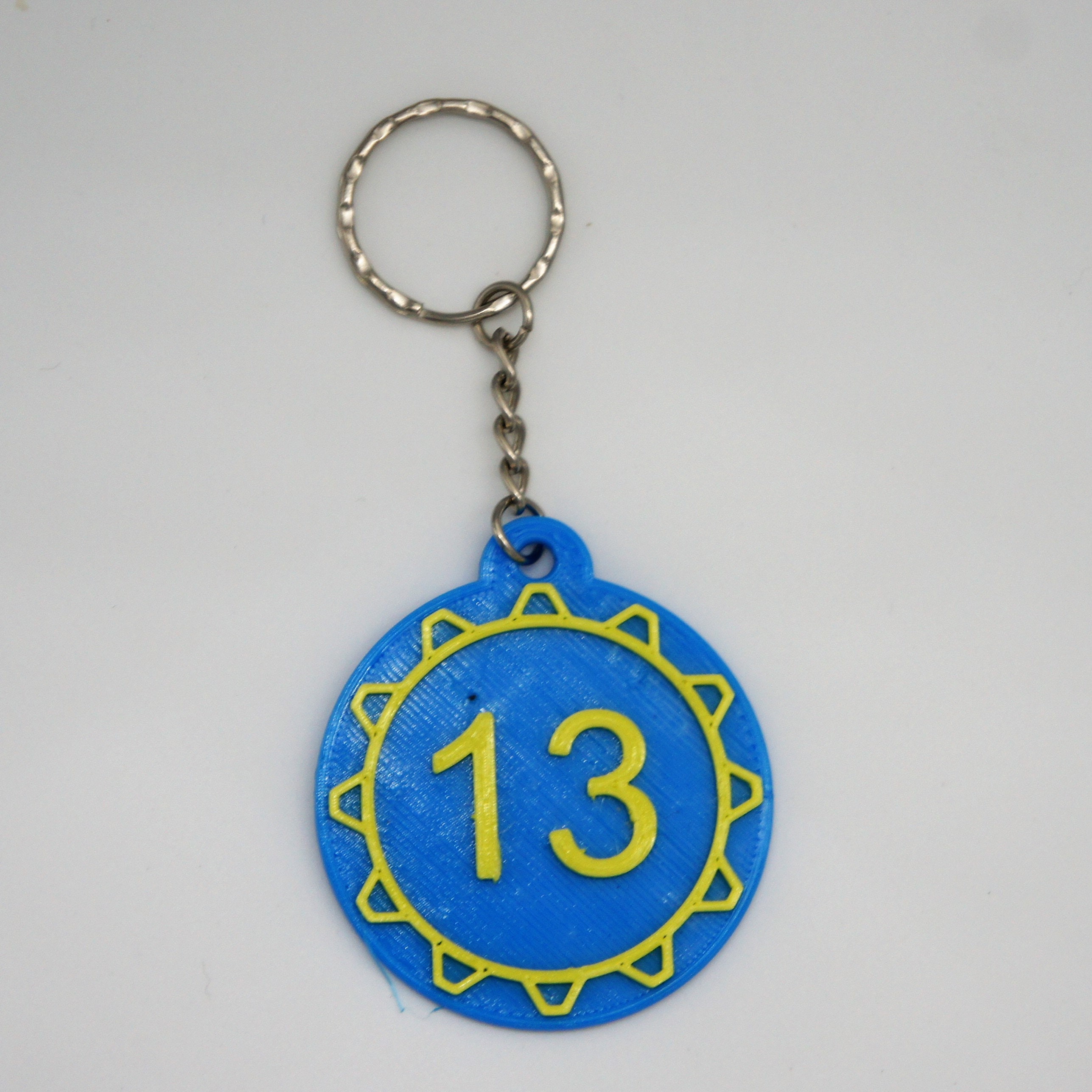 3D Printed Fallout Fan Art Vault Keychains - Etsy