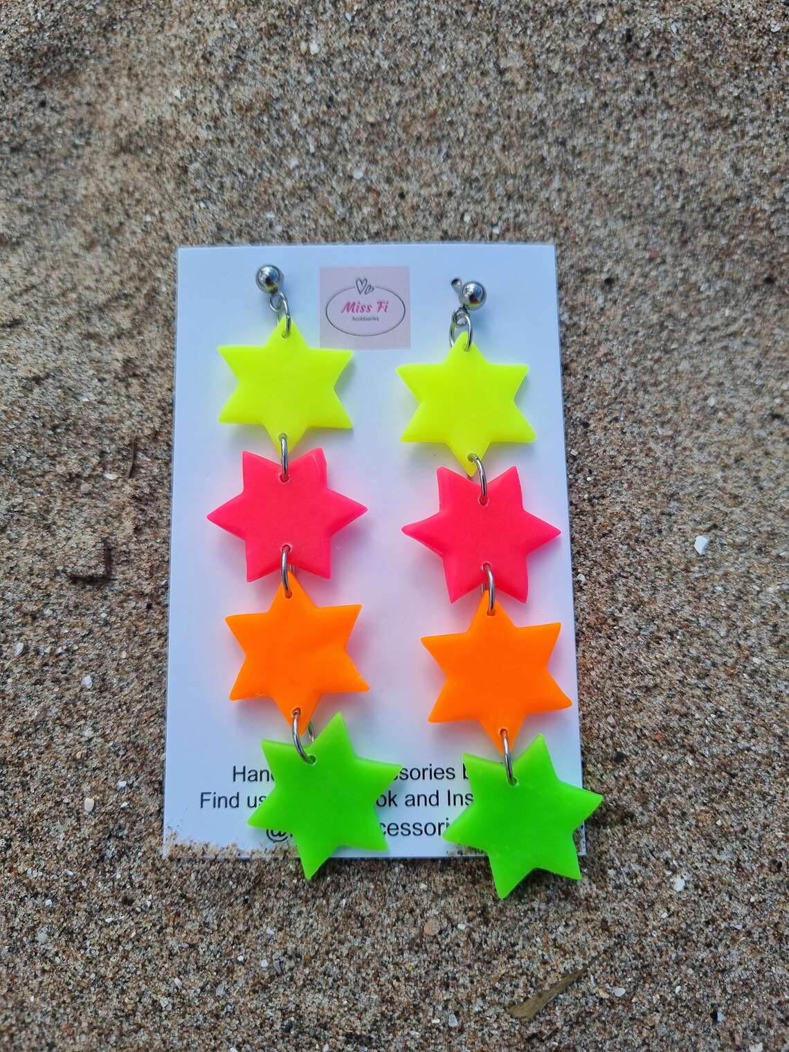 Neon Rewind Collection - Various Shapes in Neon Yellow, Pink, Orange ...
