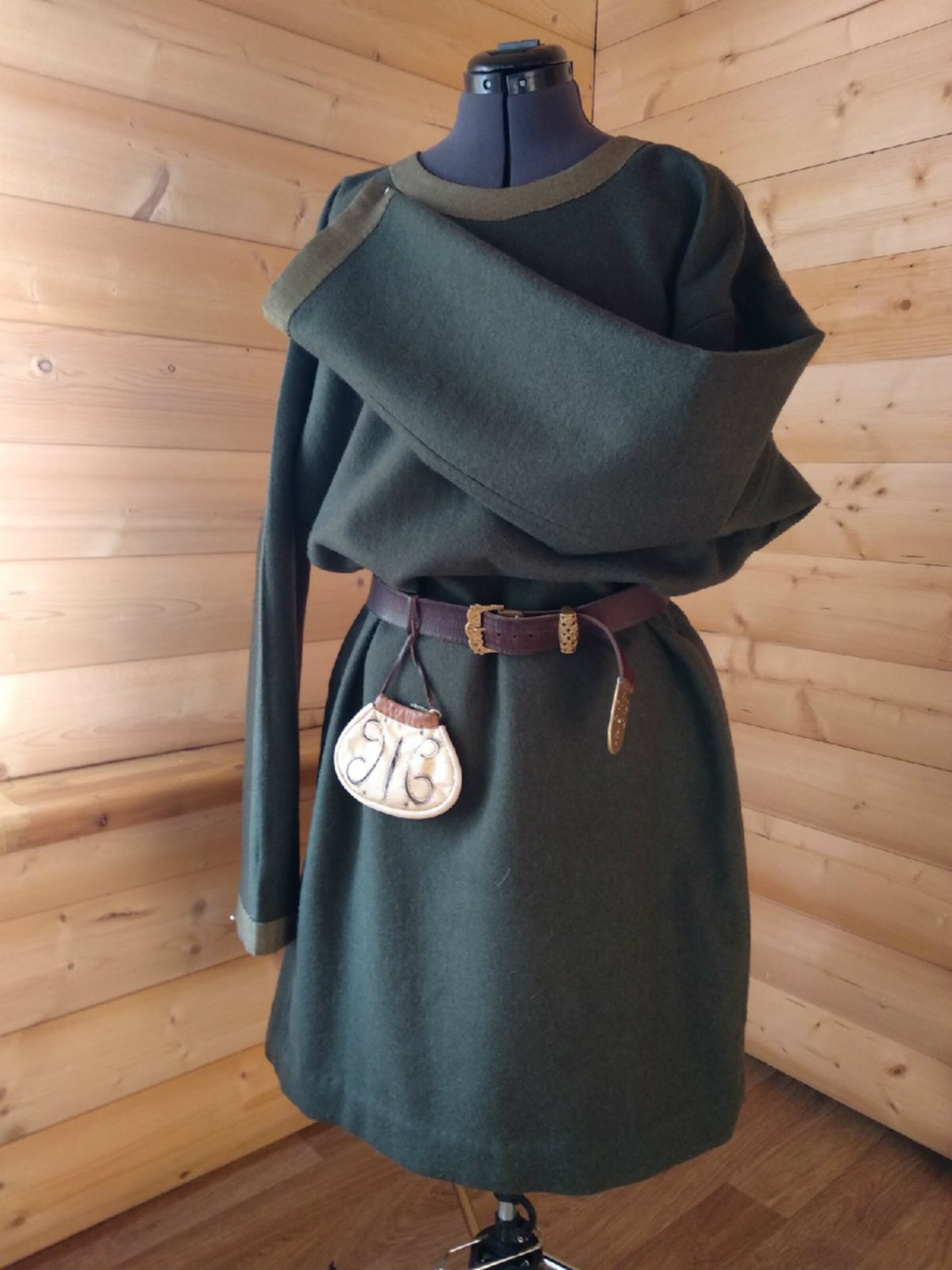 Wool tunic for the Vikings Slavs and Anglo-Saxons / medieval | Etsy