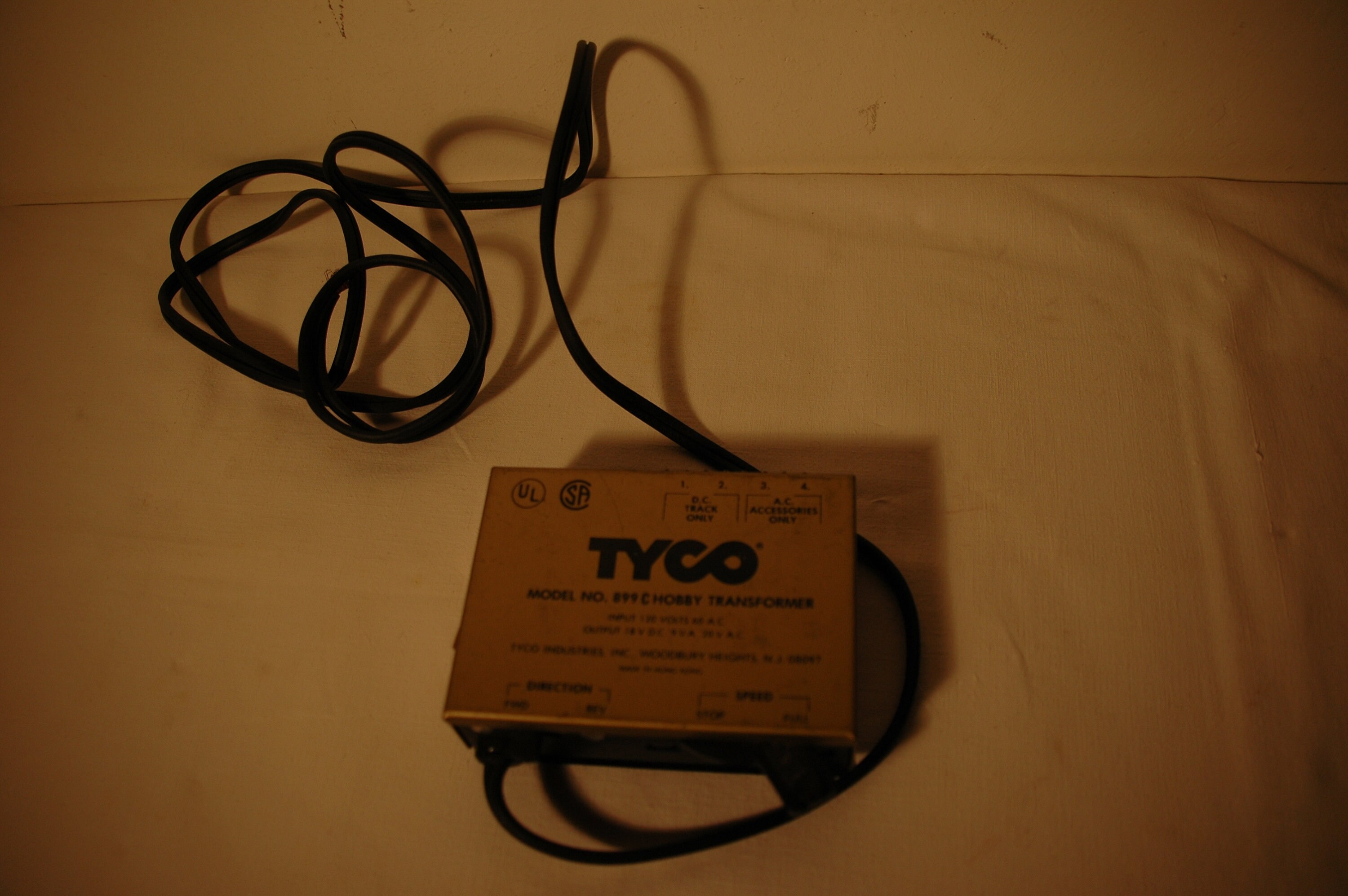 HO Scale Gauge Tyco Model 899:800 Hobby Transformer Railroad Train ...