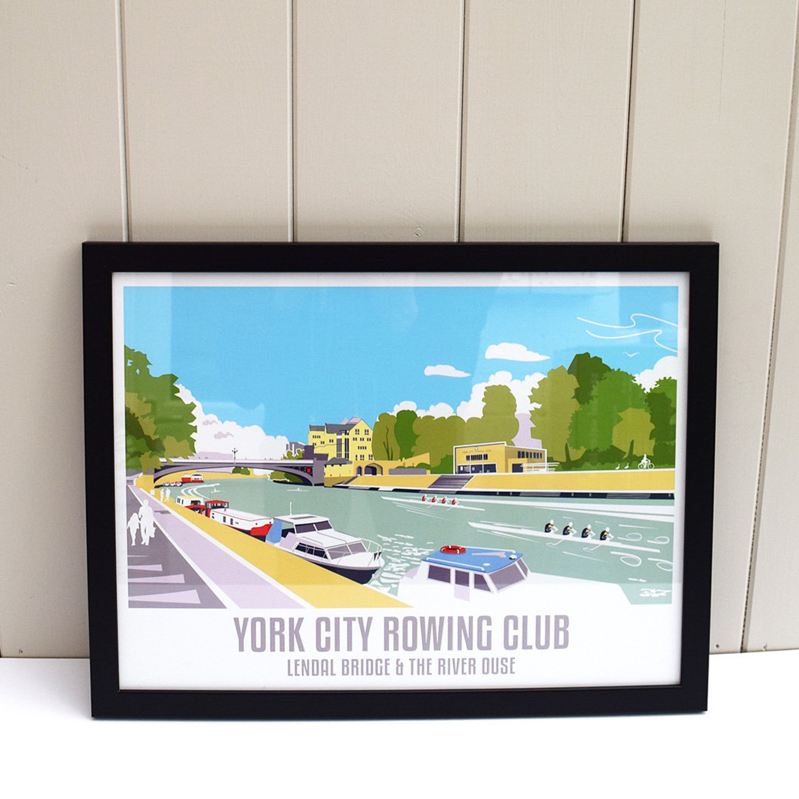 York City Rowing Club Print | Etsy