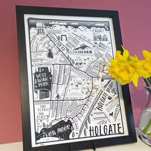 Map of Holgate - Etsy UK