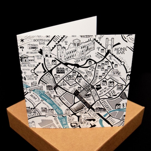Map of York Prints - Etsy UK
