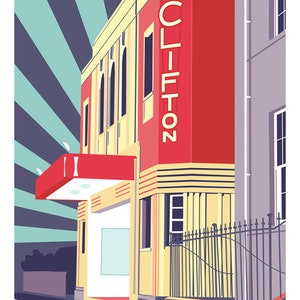 Clifton Cinema Greetings Card - Etsy