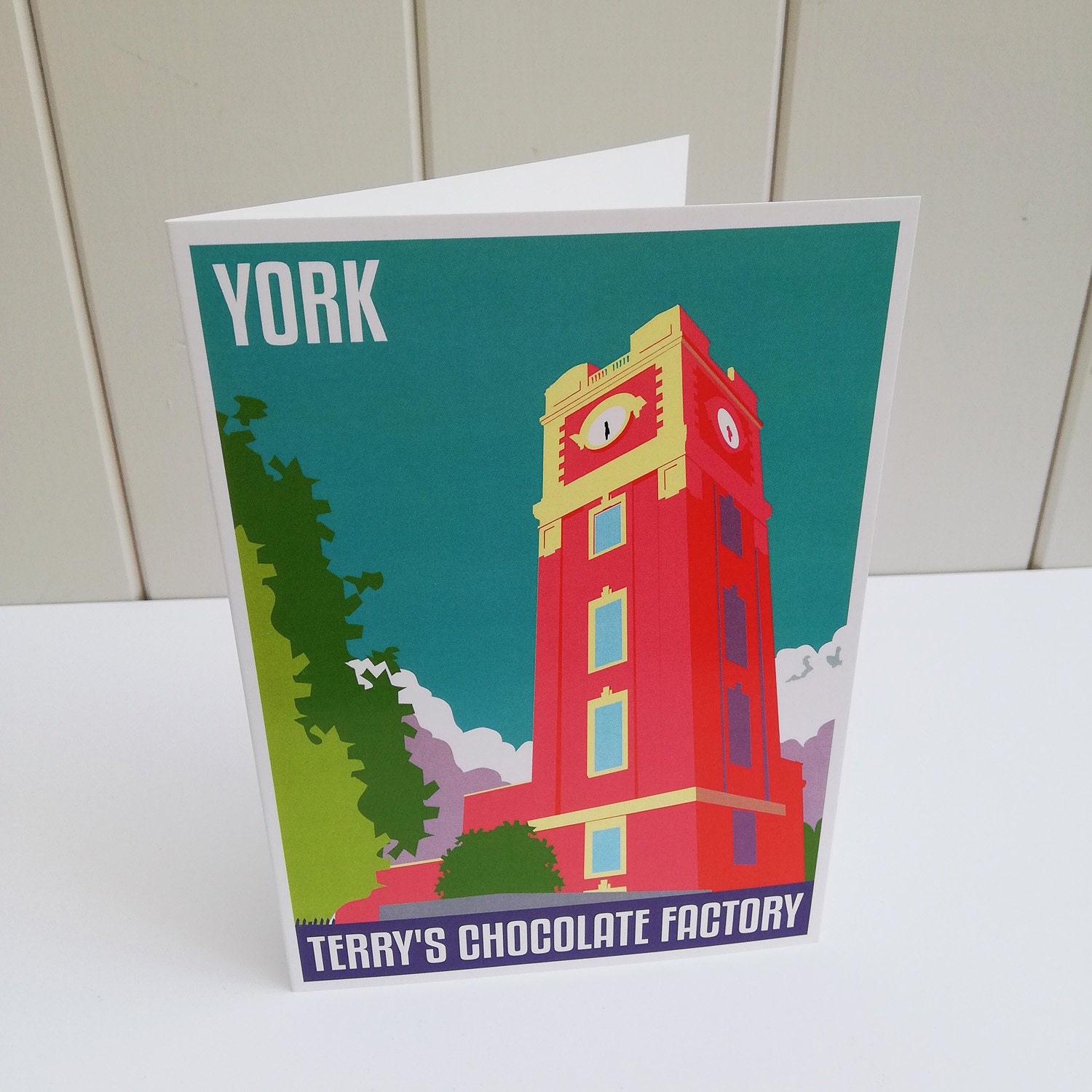 Terry's Chocolate Factory - Greetings Card - Etsy UK