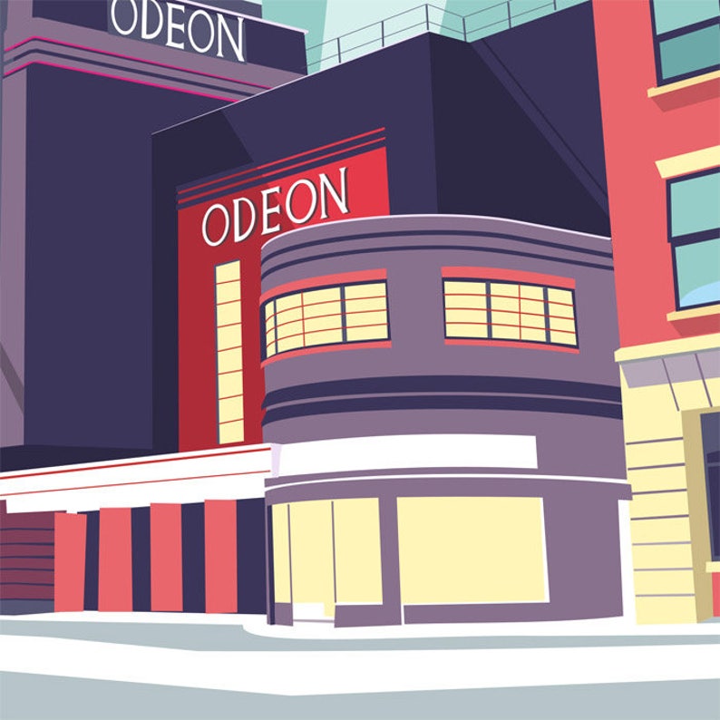 Odeon Cinema York Prints & Posters - Etsy UK