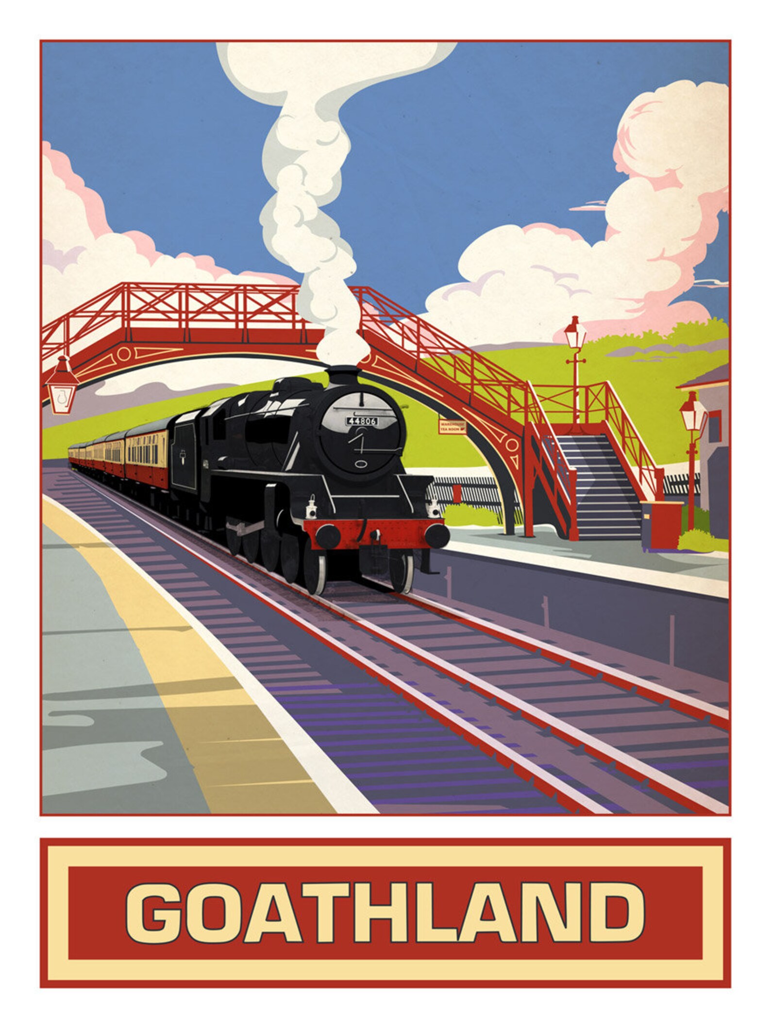 Goathland Railway Station Print - Etsy UK