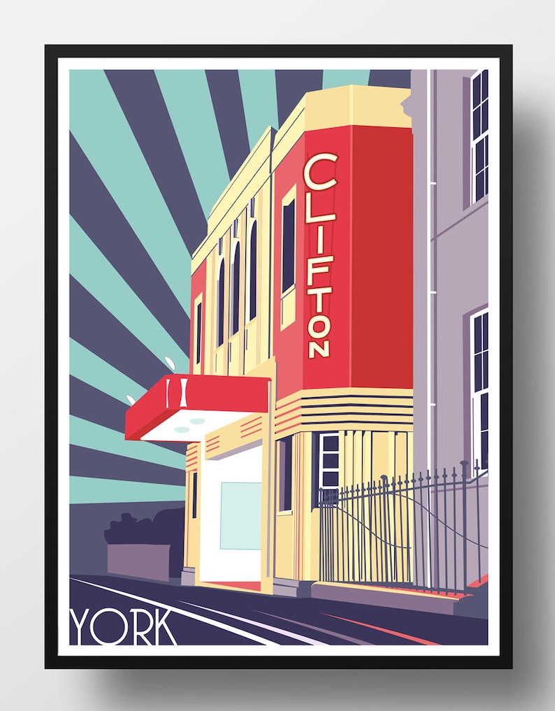 Clifton Cinema Prints & Posters - Etsy