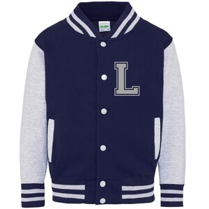 Personalised Initials Adults Varsity Jacket College Basketball ...
