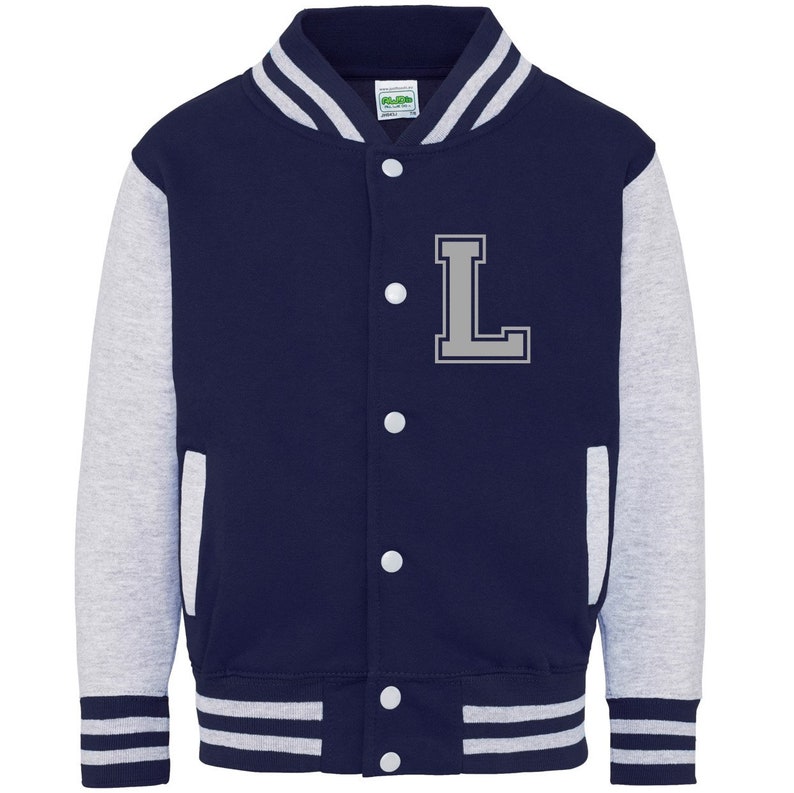 Personalised Initials Adults Varsity Jacket - Etsy