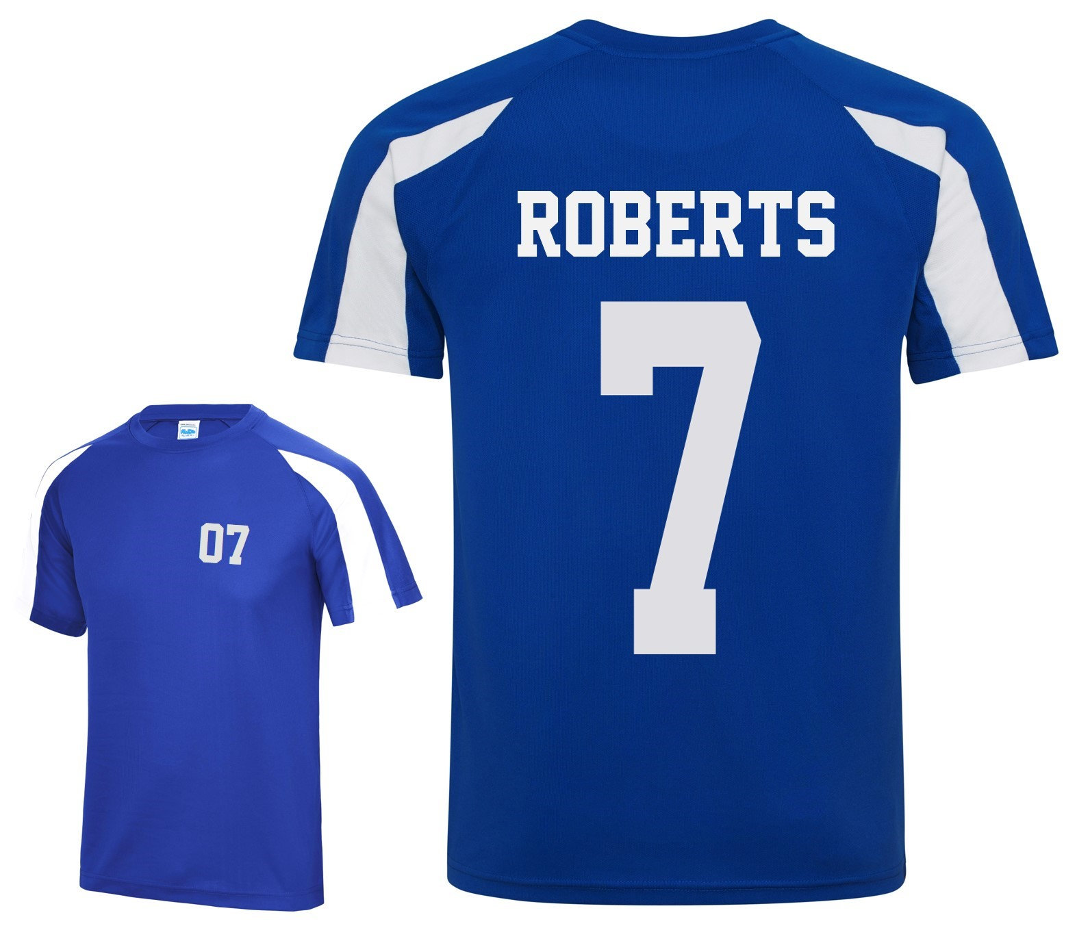 Adults Personalised Football Name & Number Sports T-shirt - Etsy UK
