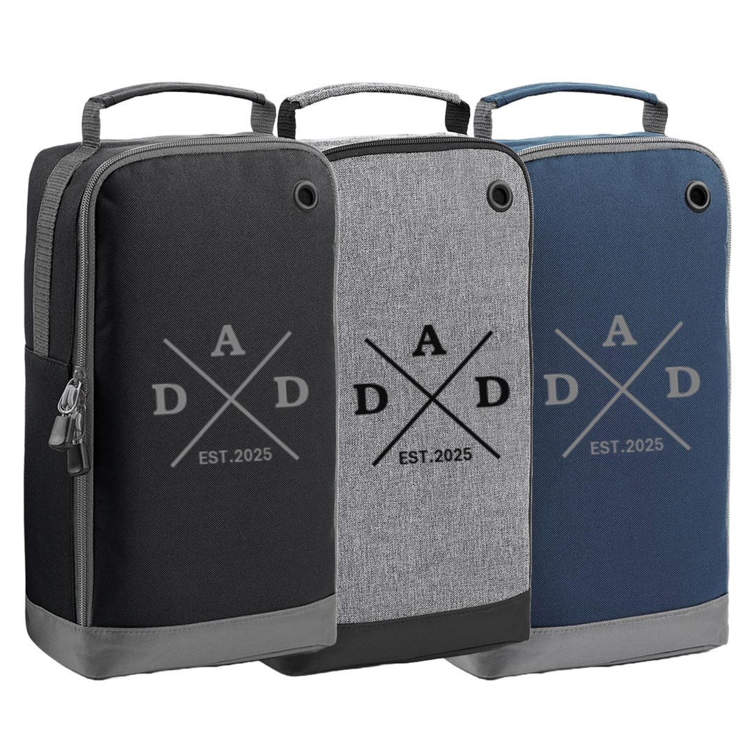 Personalised Dad Shoe Bag Father's Day New Dad Gift - Etsy