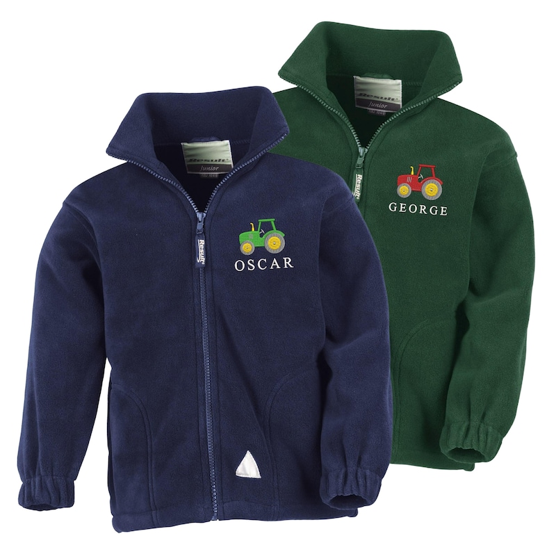 1/2 Zip Fleece Jacket - Etsy UK