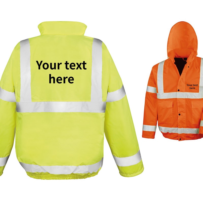 Green Safety Jacket - Etsy UK