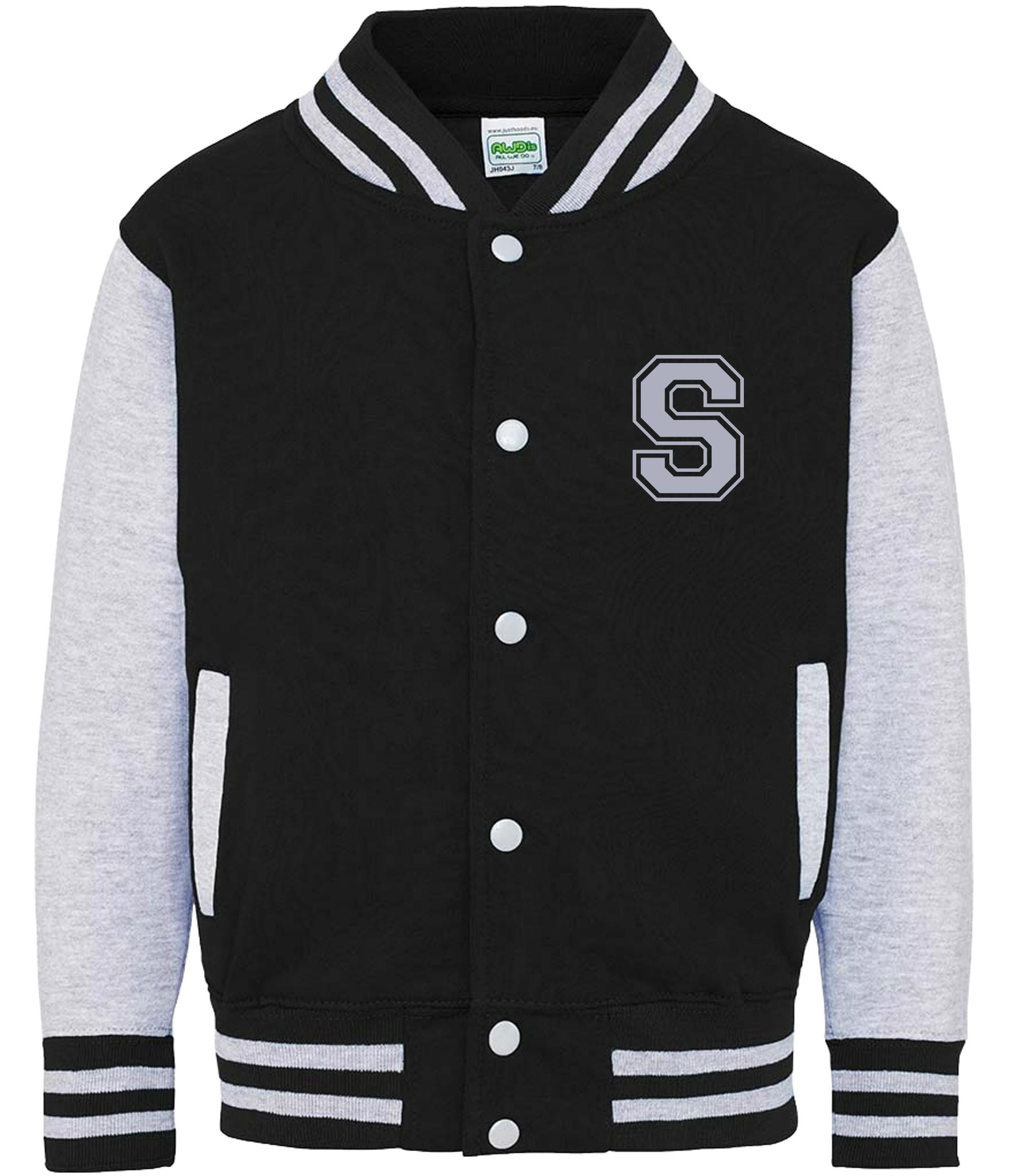 Personalised Initials Adults Varsity Jacket Custom Name Letterman ...